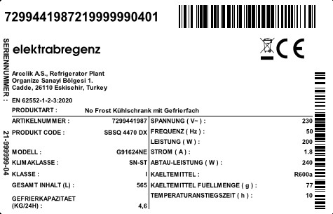 SBSQ 4470 DX | Side By Side | ELEKTRABREGENZ